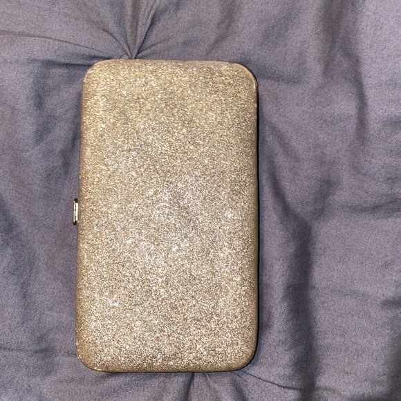 H&M | Bags | Hm Sparkly Gold Wallet | Poshmark
